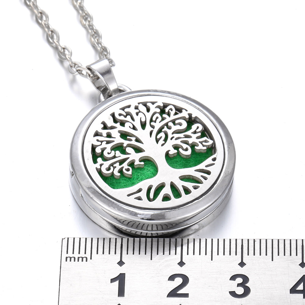 Aromatherapy Diffuser Necklace Tree of Life Diffuser Vintage Jewellery ...
